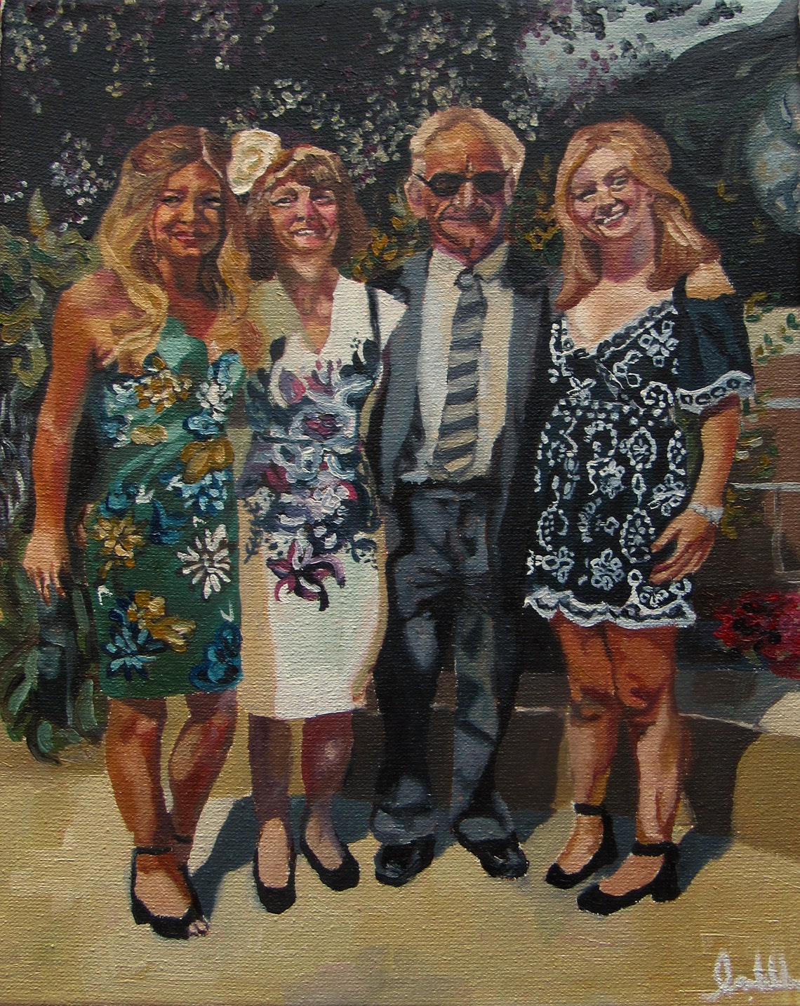 Commission Oil Painting From Photograph / Commissioned Portrait ...