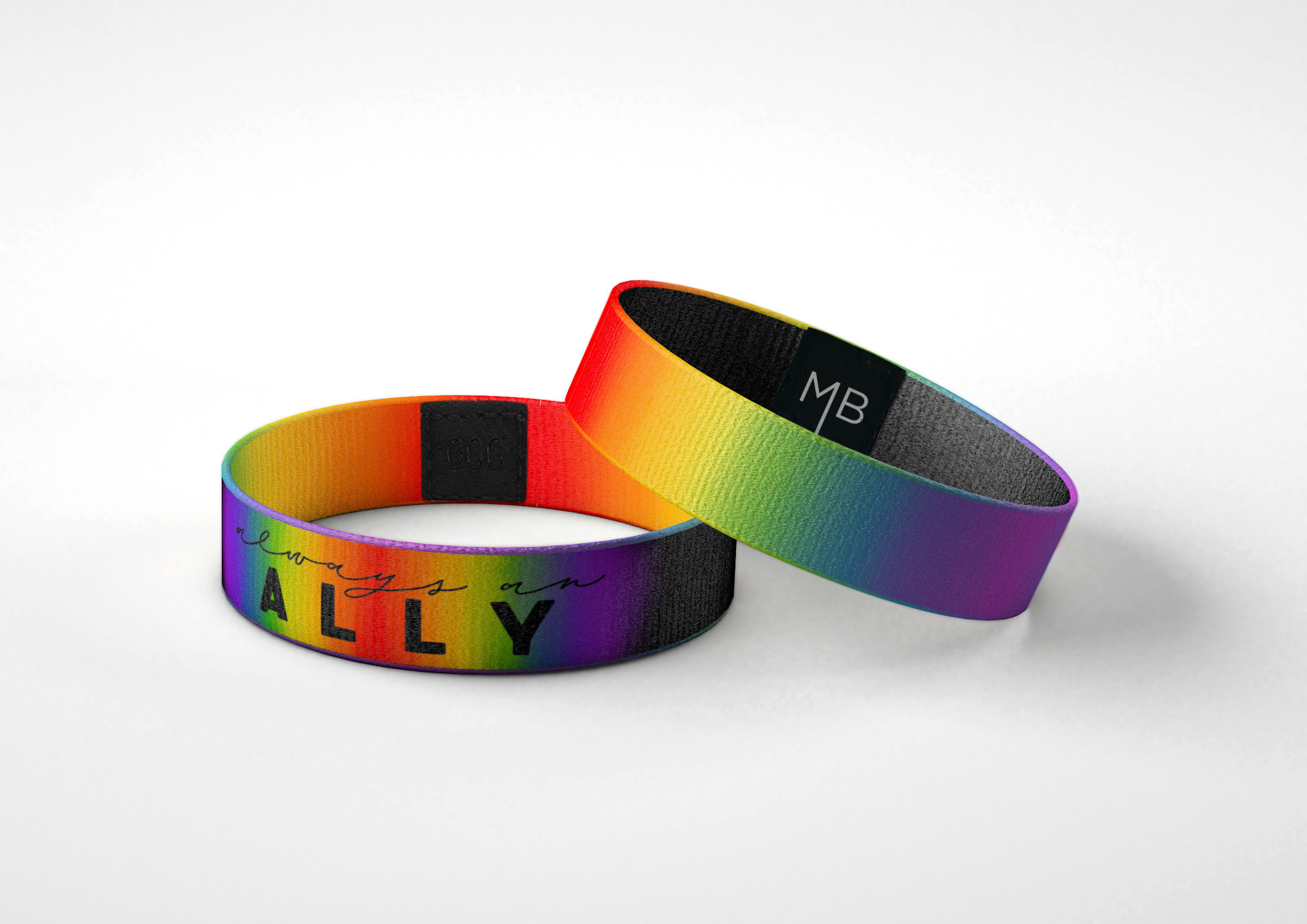 Always an Ally LGBTQ Awareness Motivational Wristband - Etsy