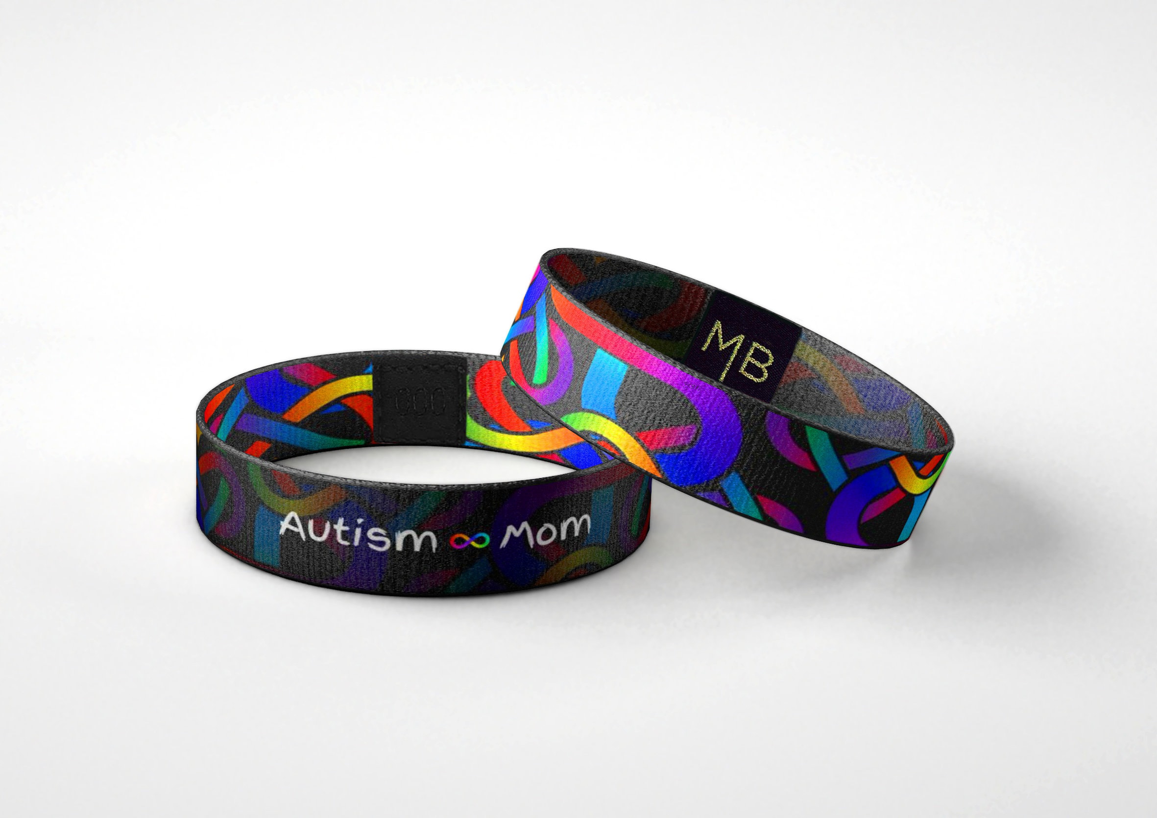 Autism Mom Motivational Awareness Wristband Reversible Bracelet ...