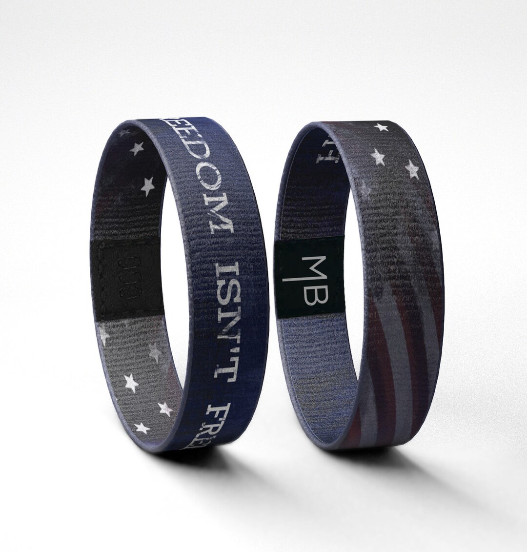 Freedom Isn't Free Motivational Wristband Reversible Bracelet // Gifts ...