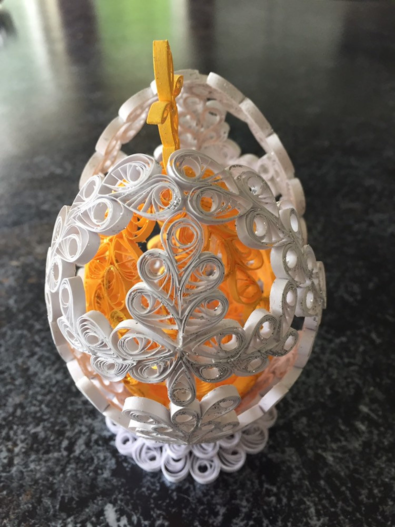 Handmade Paper Egg - Hallow Paper Egg - Quilling - Etsy