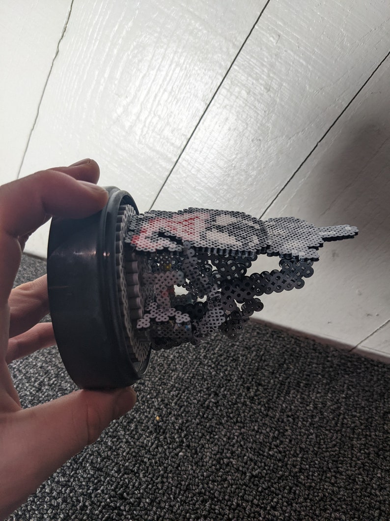 Marvel Venom Middle Finger Perler Bead Art - Etsy