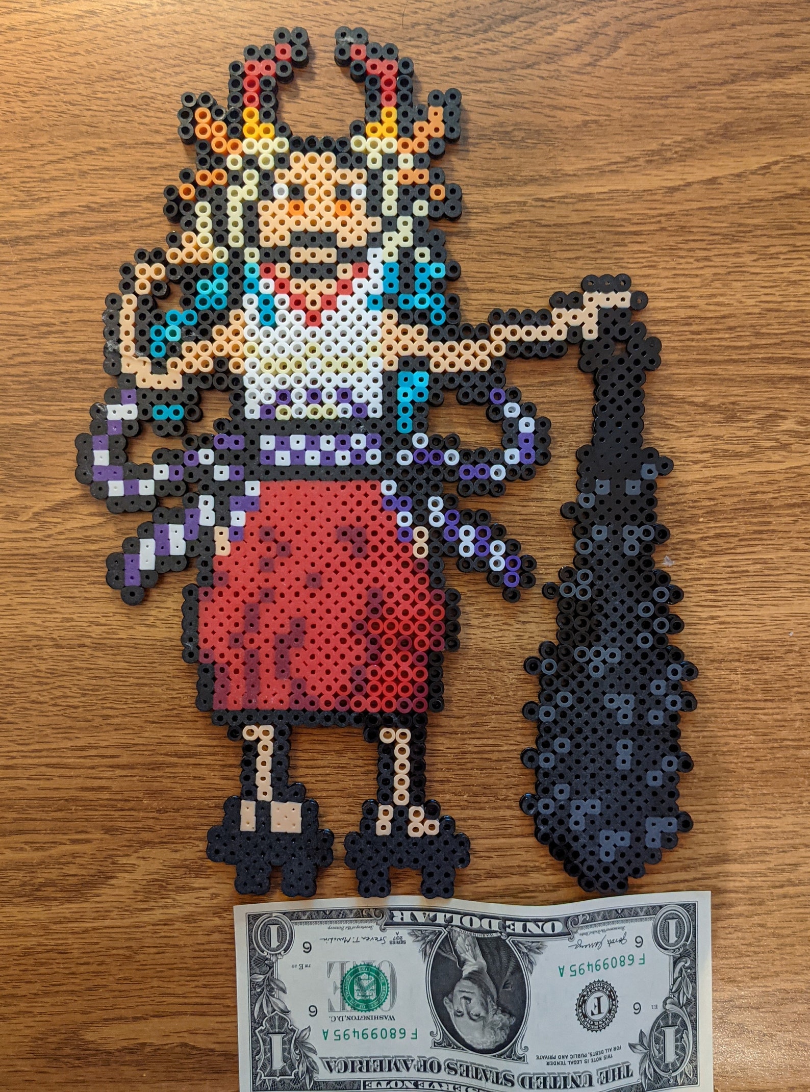 Perler Bead Art One Piece Yamato - Etsy