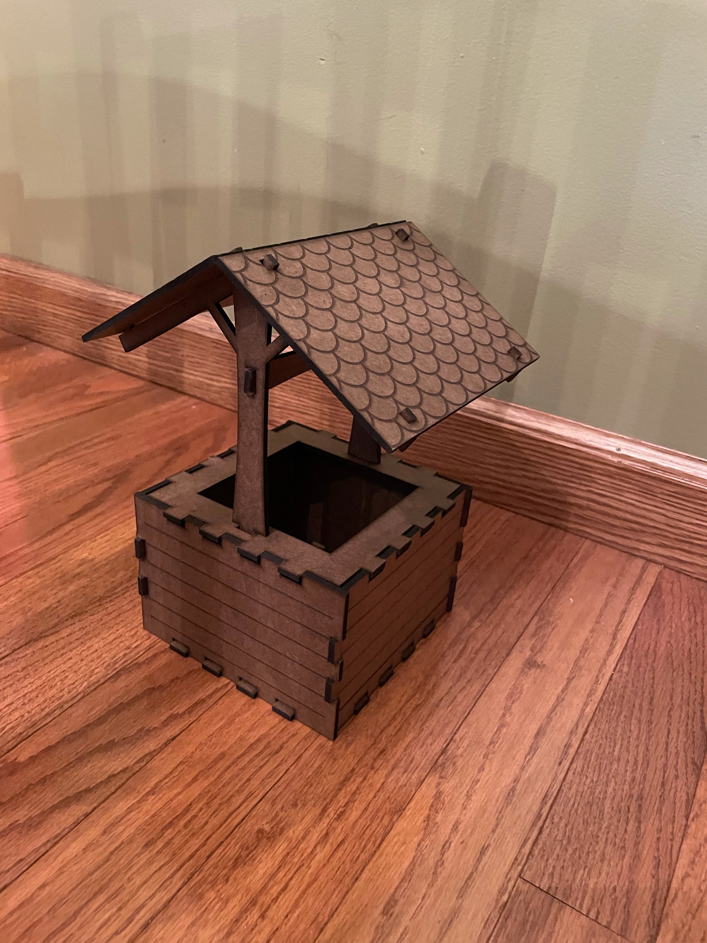 Small - Wishing Well Laser Cut | Hardboard Wood Pieces for Wishing ...