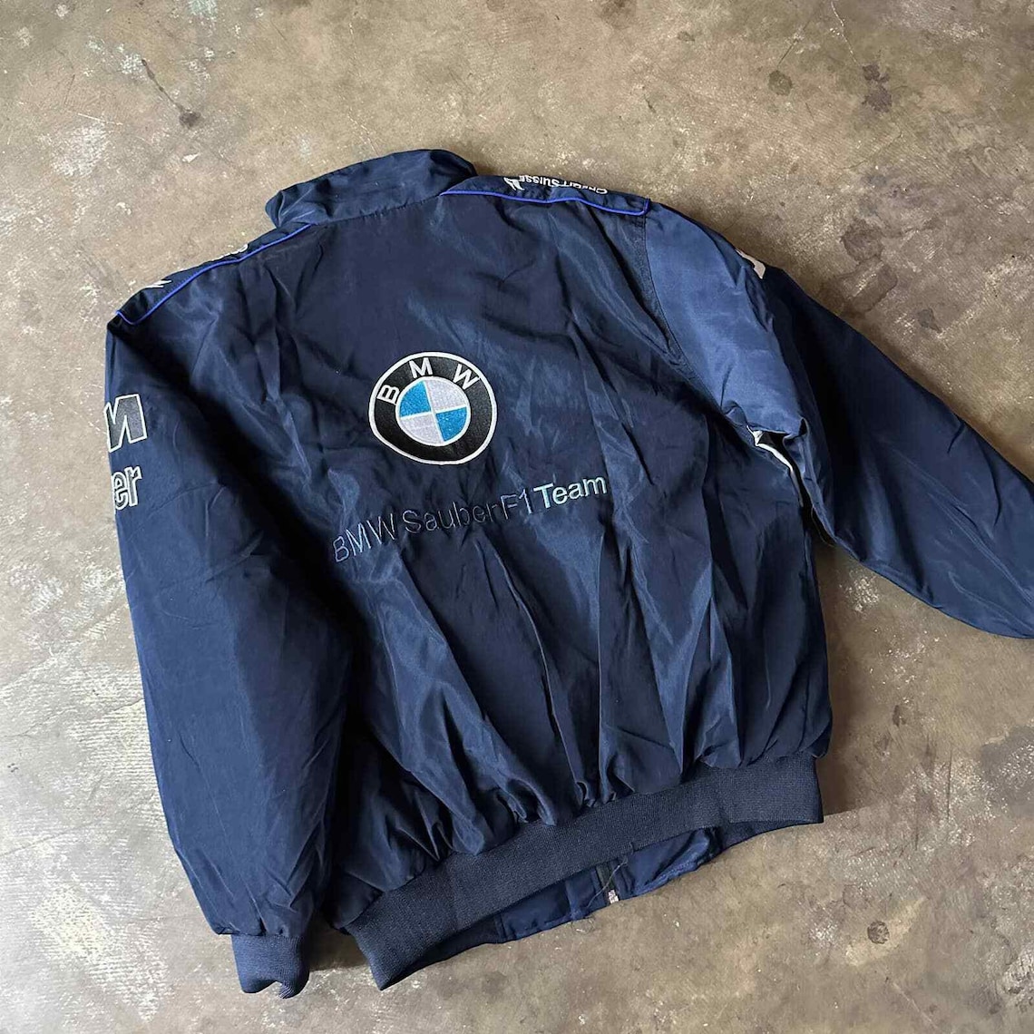 BMW M Performance Racing Vintage Inspired Car Auto Shop Mechanic Team ...