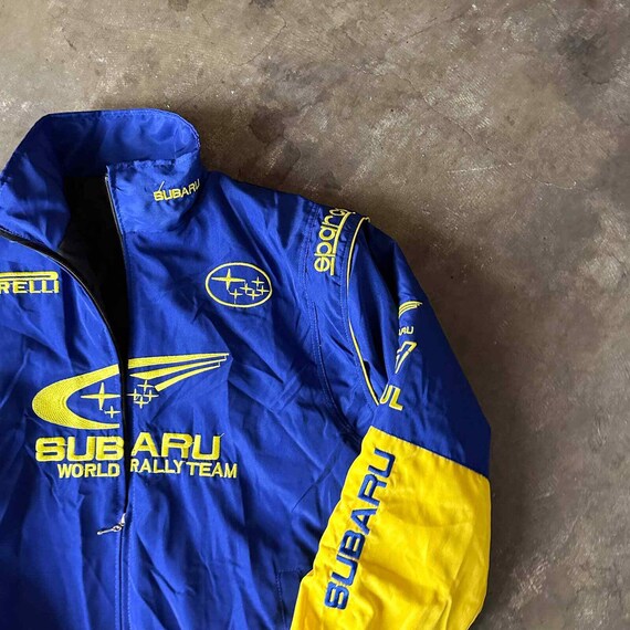 Subaru Racing Vintage Inspired Car Auto Shop Mechanic… - Gem