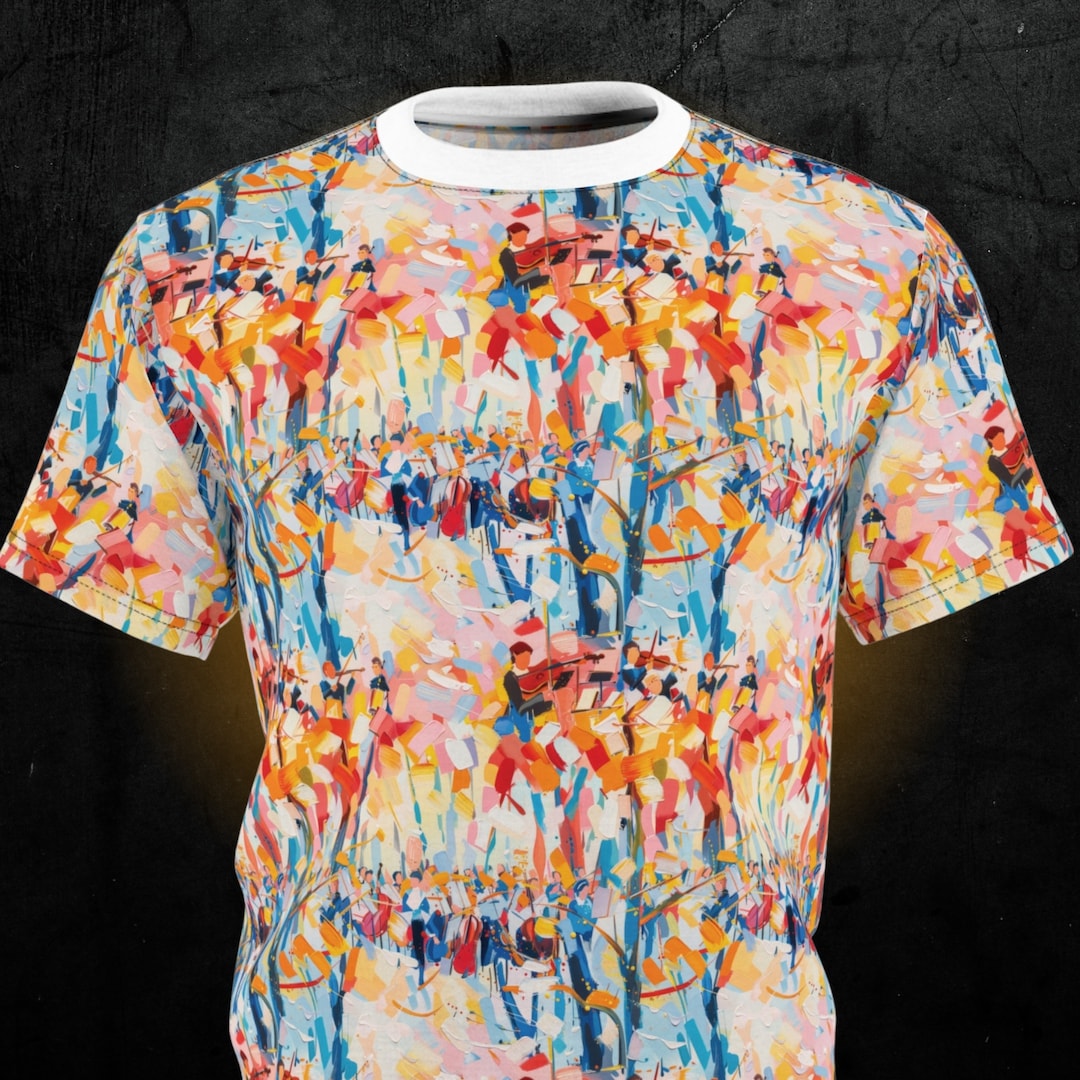 Orchestra Stylized Music Festival Tee, Music Lover Gift, Music Festival ...