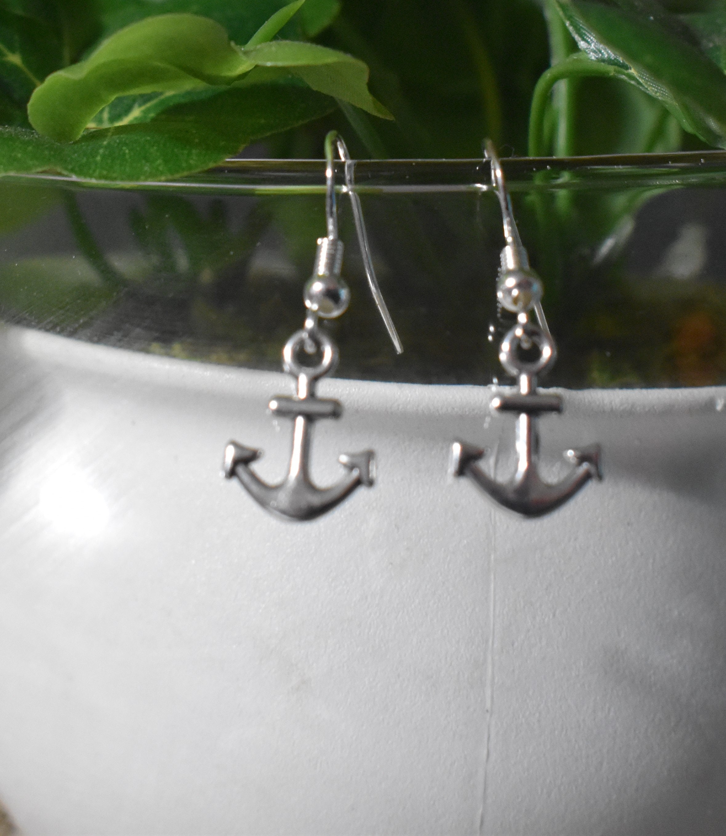 Anchor Earrings V2 , Dangle Anchors, Newfoundland, East Coast, Fishing ...