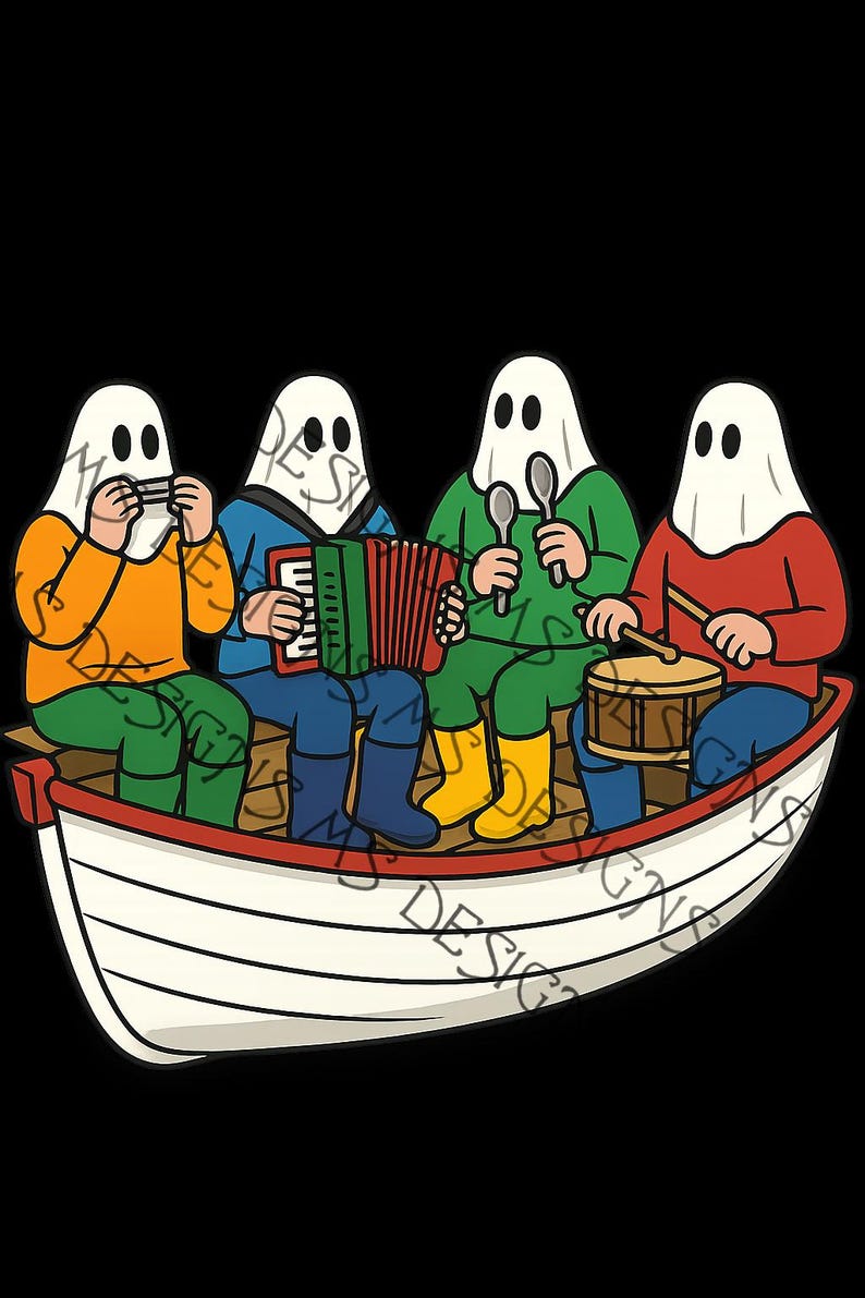 Mummers in Boat Playing Music - Newfoundland - Commercial Free Use ...