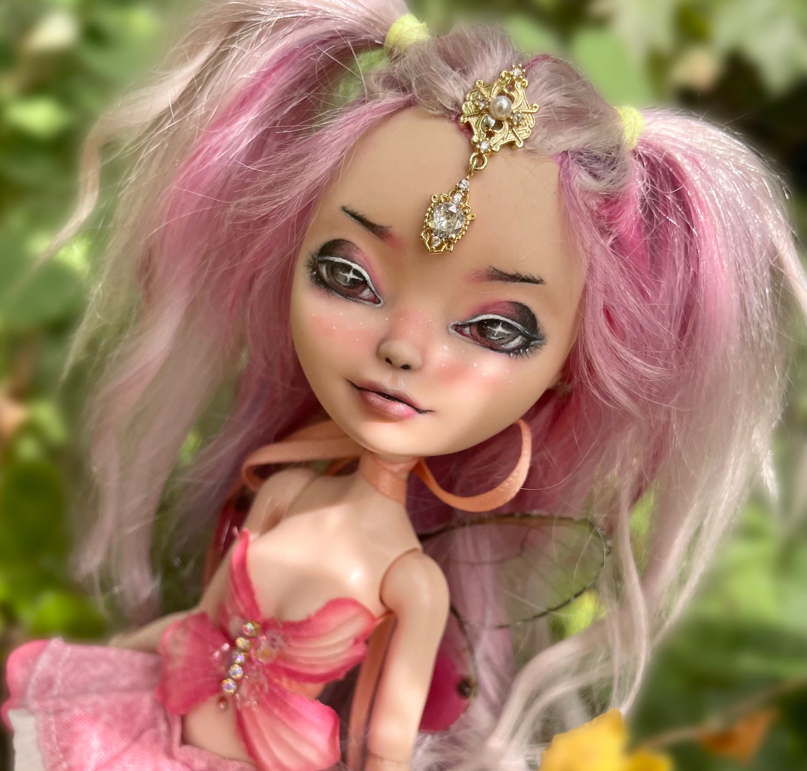 OOAK Doll Repaint Garden Fairy - Etsy