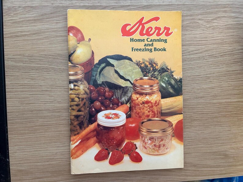 Kerr Home Canning and Freezing Book - Etsy