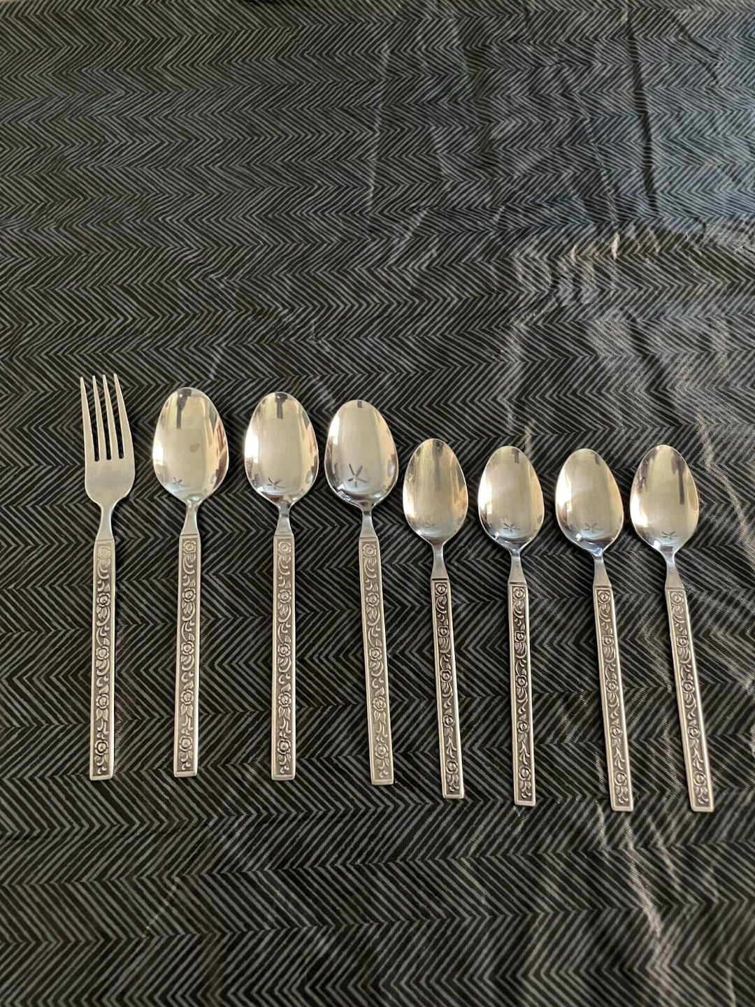 Korea National Stainless Costellano Flatware 8 Piece - Etsy