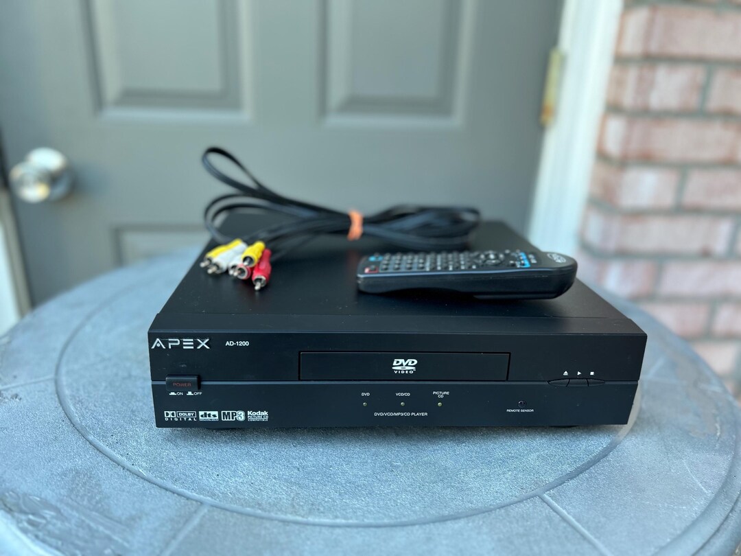 Apex Digital DVD|MP3 Picture AD-1200 With Remote - Etsy
