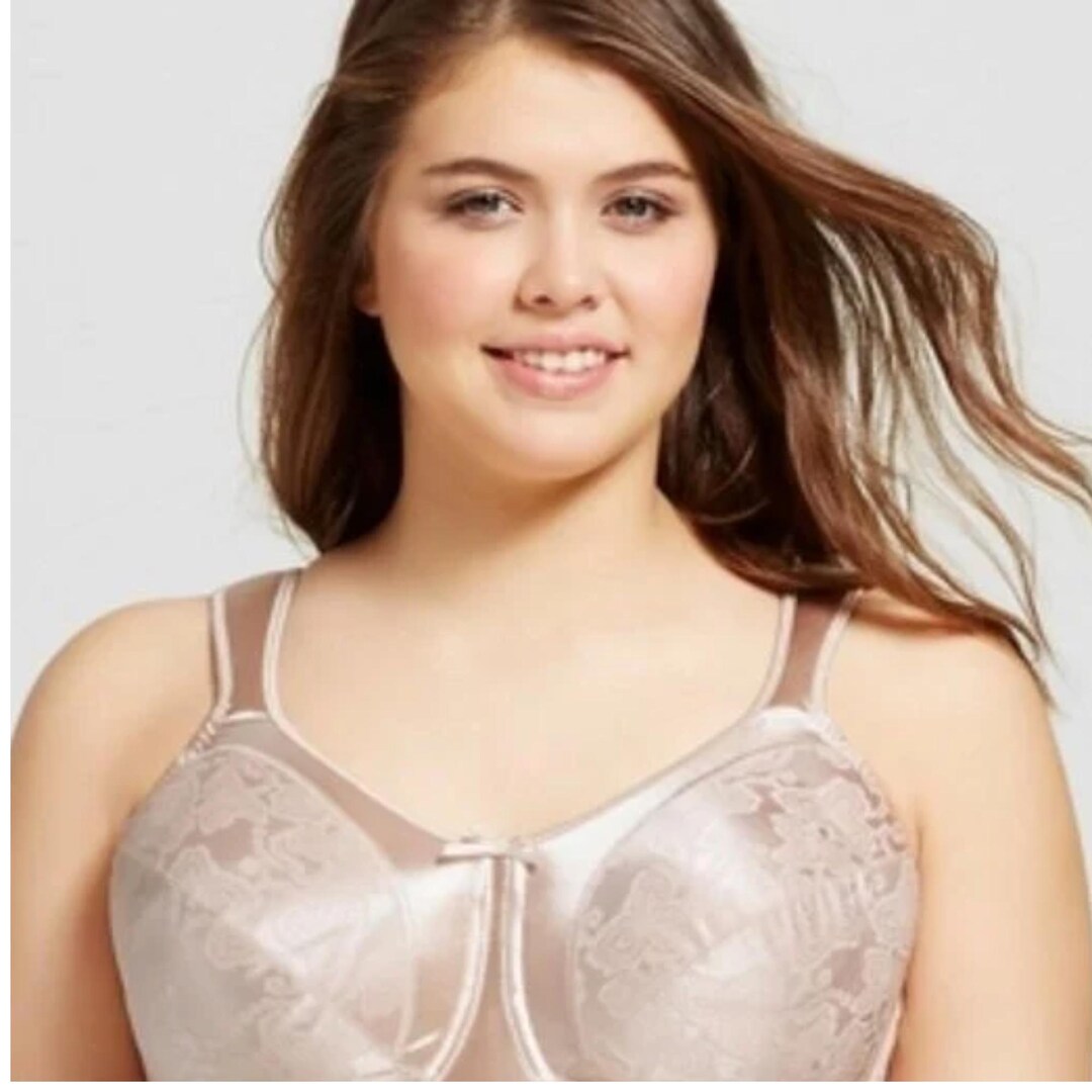 Bali Satin Tracings Minimizer Underwire Bra - Etsy