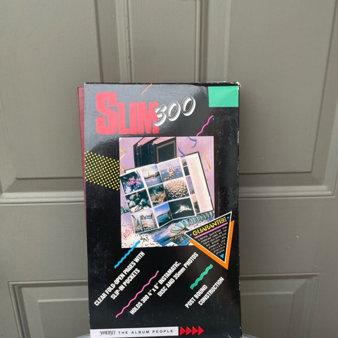 Vintage Expandable Slim 300 Photo Album - Etsy