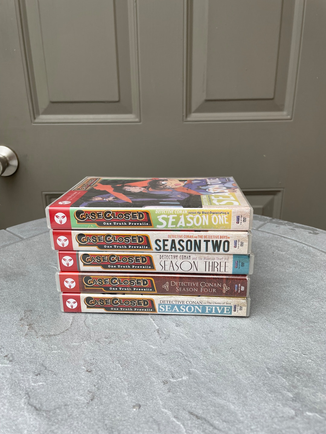 Vintage Case Closed Detective Conan Dvds Season 1-5 - Etsy