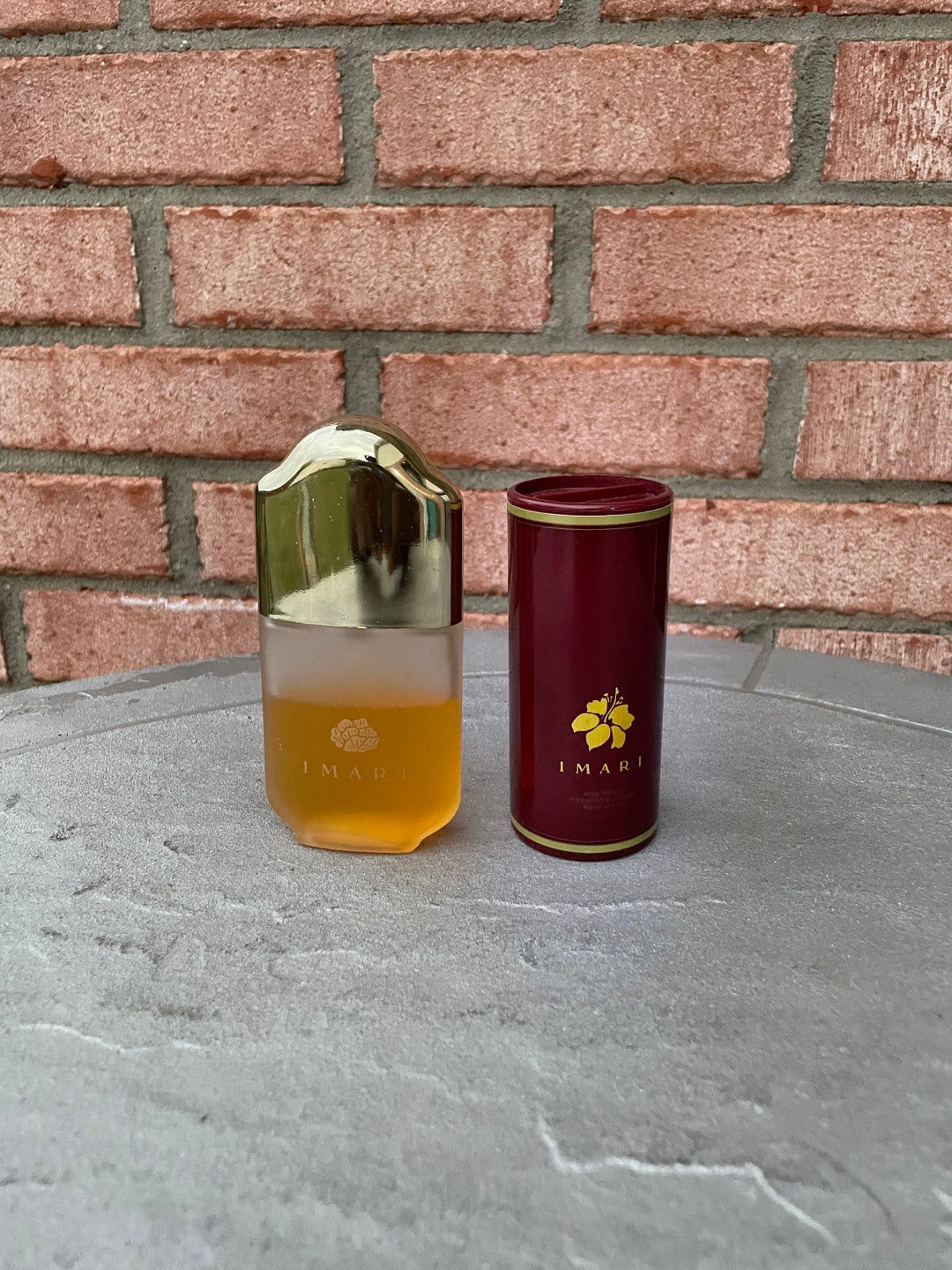 Vintage Avon Imari Spray Cologne & Talc Powder - Etsy