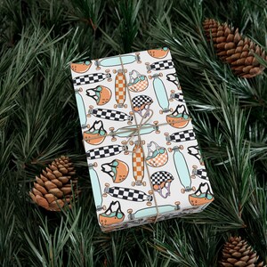 Skateboard Wrapping Paper for Birthday Wrapping Paper for Skateboard ...