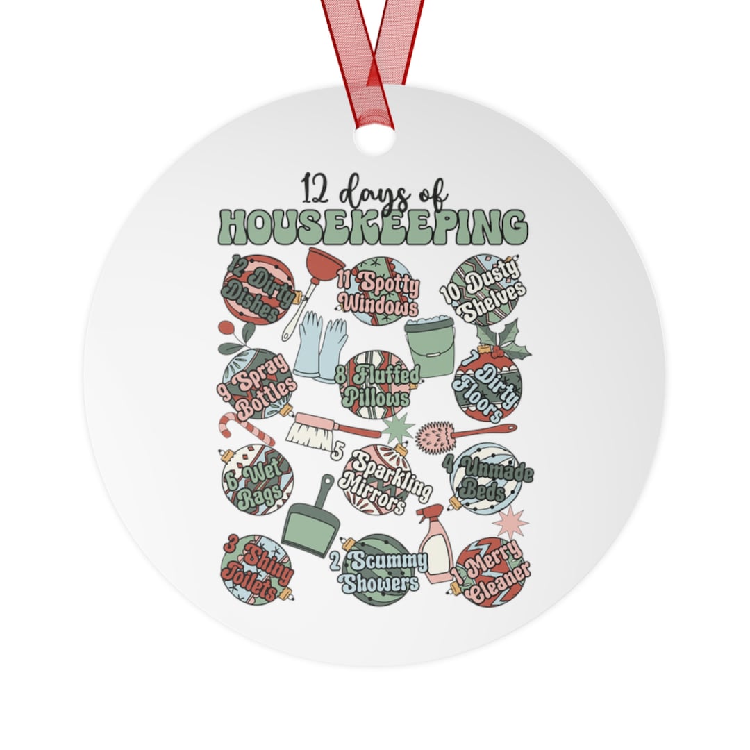 Housekeeping Christmas Ornament for Housekeeper Christmas Ornament for ...