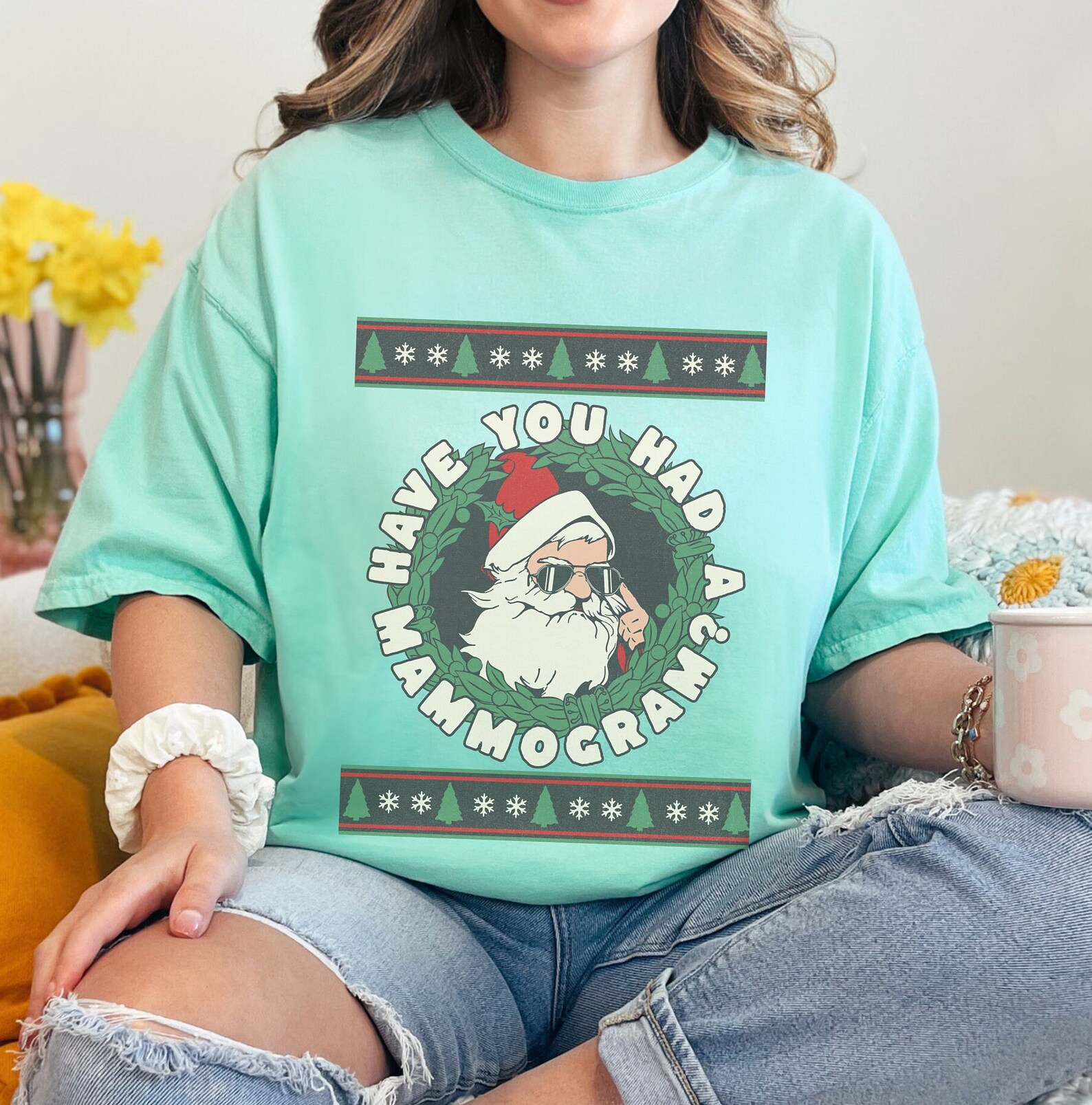 Nurse Christmas Tshirt for Doctor Christmas Tshirt for Oncology ...