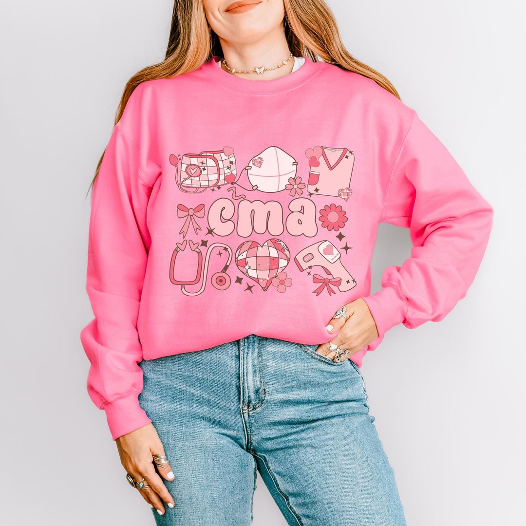 CMA Valentines Day Sweatshirt for Certified Medical Assistant ...