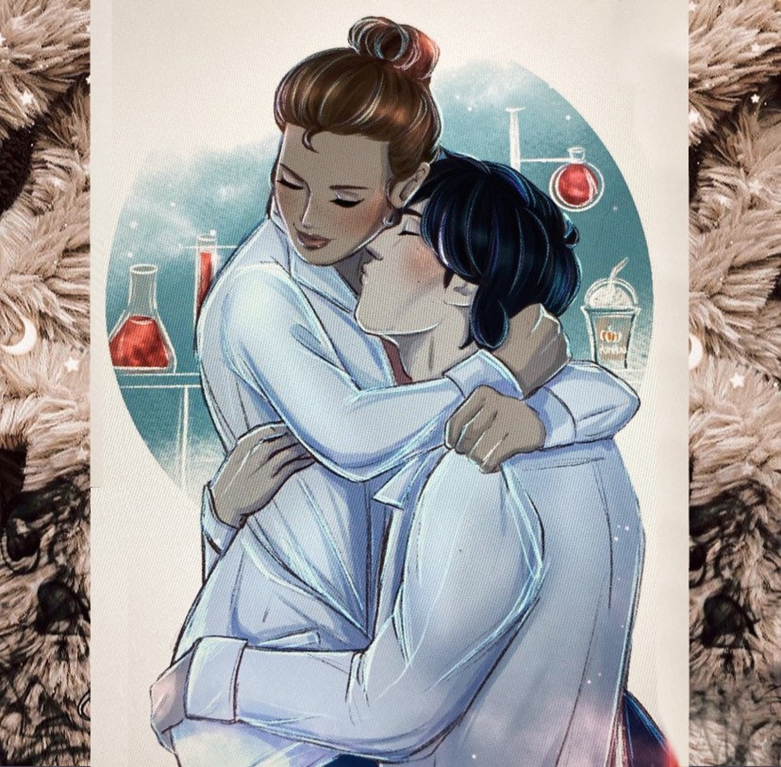The Love Hypothesis Adam And Olive Art Print Etsy M xico The Love Hypothesis Adam And Olive Art Print Etsy M xico