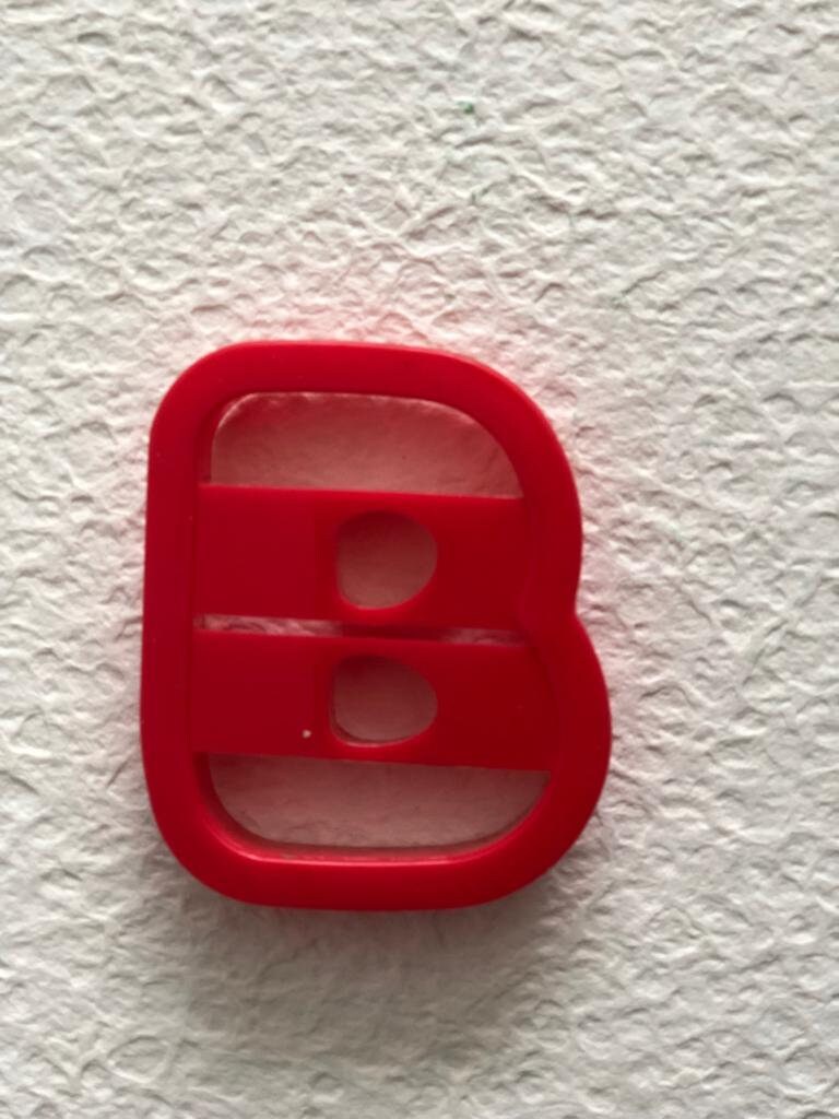 Letter B Cookie Cutter 3D Printed Cuttersalphabet Cookie - Etsy
