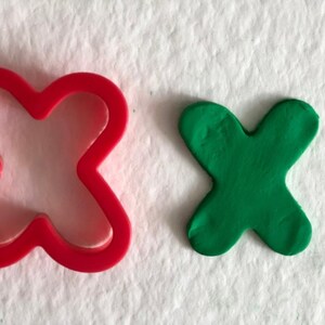 Letter X Cookie Cutter, 3D Printed Cutters,alphabet Cookie Cutter ...