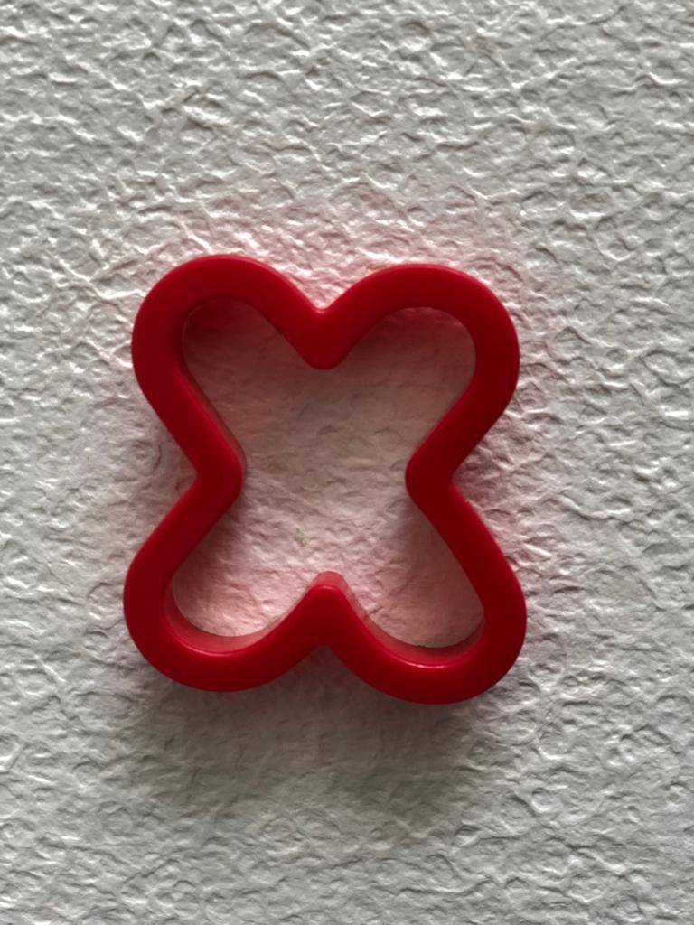 Letter X Cookie Cutter, 3D Printed Cutters,alphabet Cookie Cutter ...