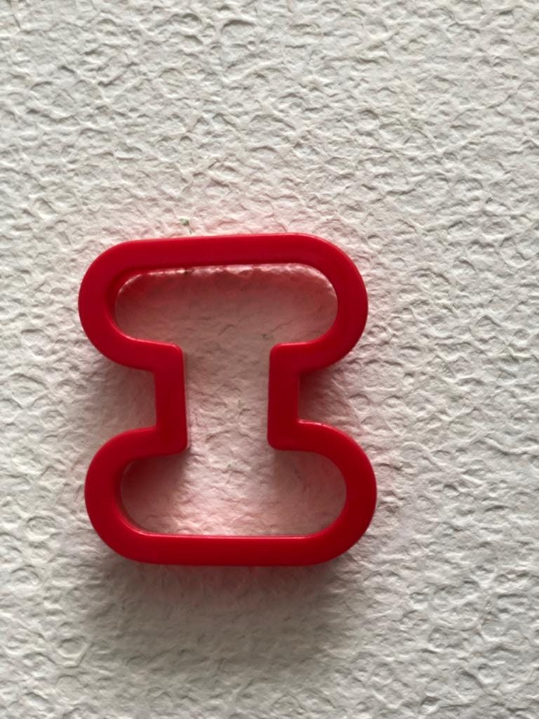Letter I Cookie Cutter, 3D Printed Cutters,alphabet Cookie Cutter ...