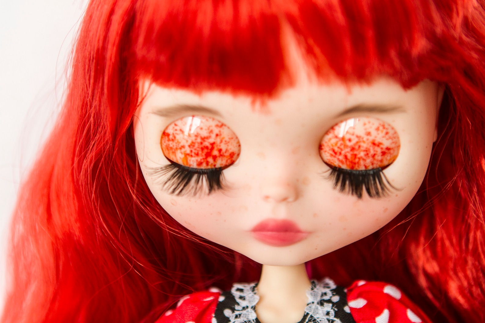 Blythe doll ooak custom with neck joint repaint collection art | Etsy