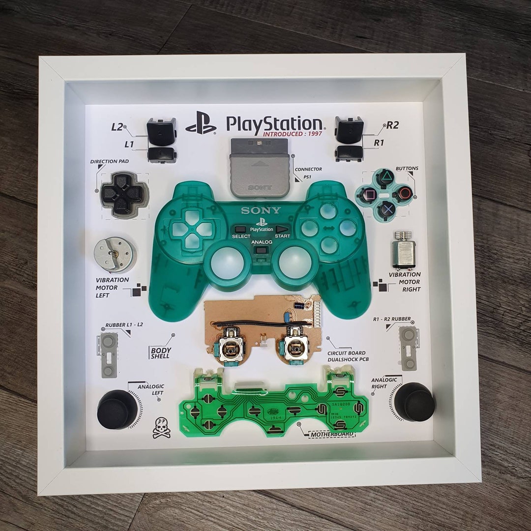 Ps1 Ps Psx Shadow Box Diorama Controller Smontato Console Di - Etsy