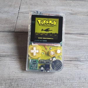 Console for Game Boy Pocket Ips With Wooden and Resin Buttons - Etsy