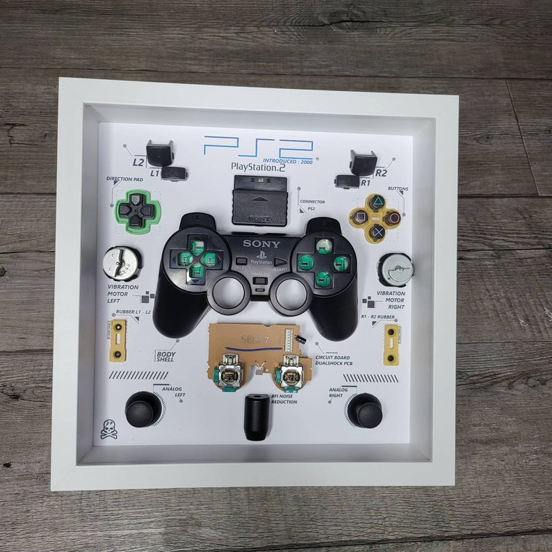 Ps2 Ps Psx Playstation Shadow Box Diorama Controller Smontato - Etsy