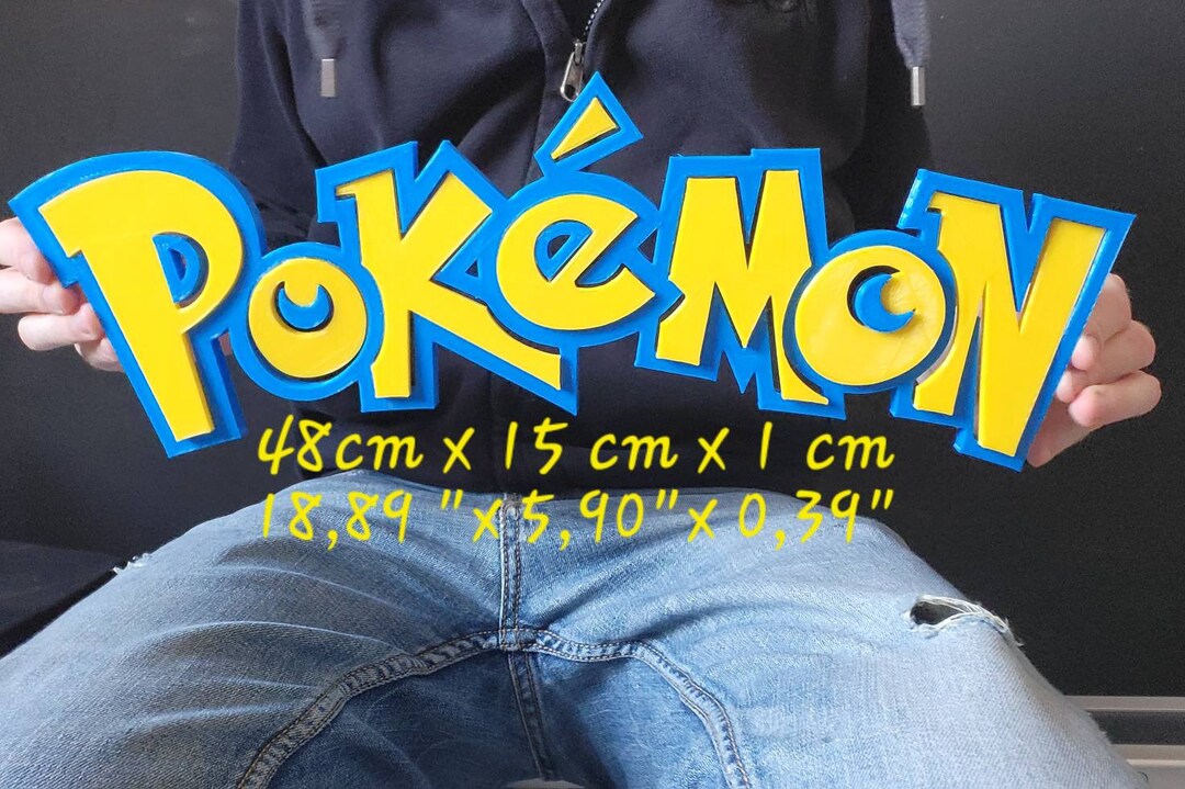 Buy Pokémon Logo Sign Wall Plaque to Complement Your Game Room or ...