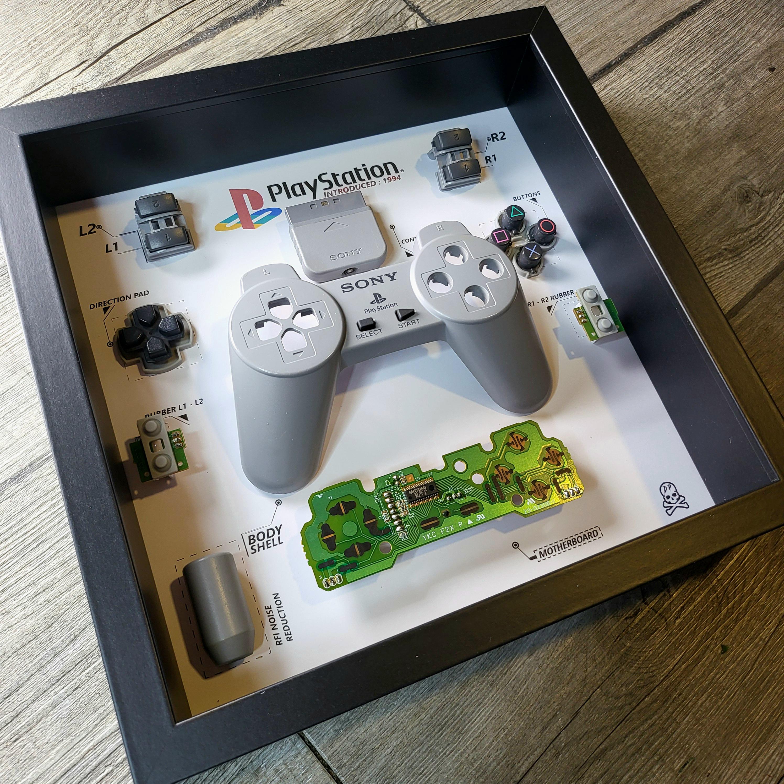 Ps1 Shadowbox Controller Display Frame Classic Retro Gaming Perfect for ...