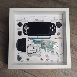 Shadowbox Diorama for Psp Black Wall Decor Game Room - Etsy