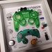 Game Cube Shadowbox Diorama Controller Unassembled Console - Etsy