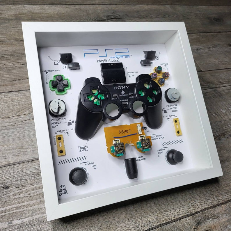 Ps2 Ps Psx Playstation Shadow Box Diorama Controller Smontato - Etsy