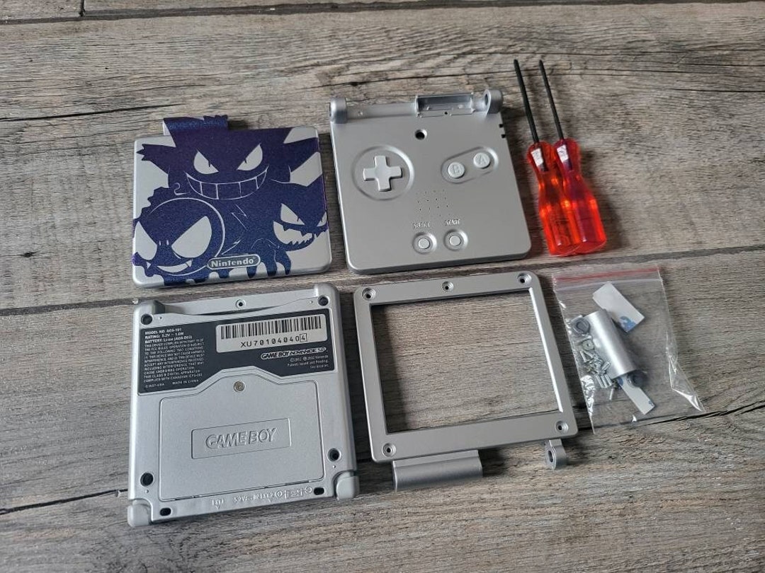 Shell Gameboy Sp Clear Nintendo IPS V2 Gameboy Pokemon Zelda - Etsy
