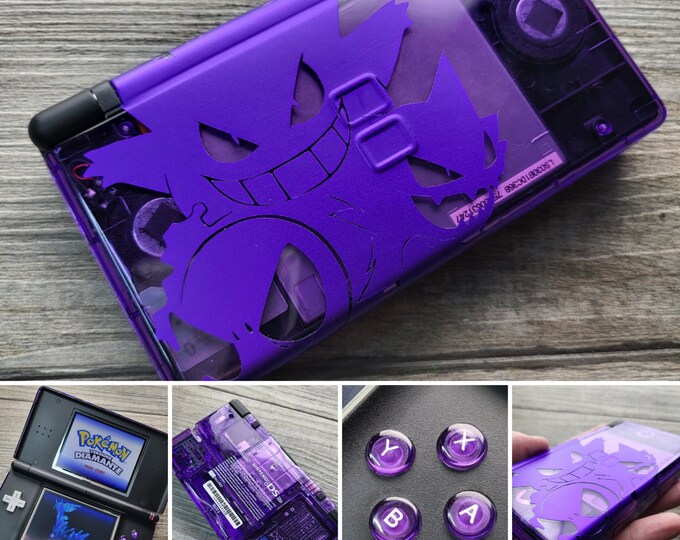 Nintendo DS Lite NDS Custom Pokemon Gengar - Etsy