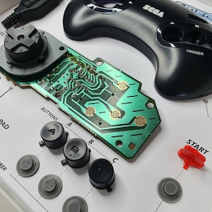 Shadowbox Diorama for Mega Drive Controller Wall Decor Game Room ...