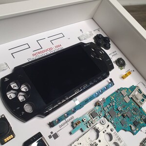 Shadowbox Diorama for Psp Black Wall Decor Game Room - Etsy