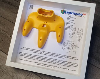 N64 Controller Shadow Box - Etsy