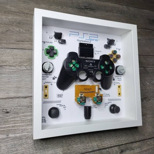 Shadowbox Diorama for Ps2 Controller Wall Decor Game Room Joystick ...