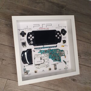 Shadowbox Diorama for Psp Black Wall Decor Game Room - Etsy