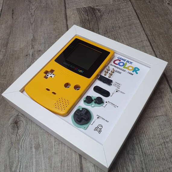 Gameboy Color Shadow Box Nintendo Game Controller Smontato - Etsy