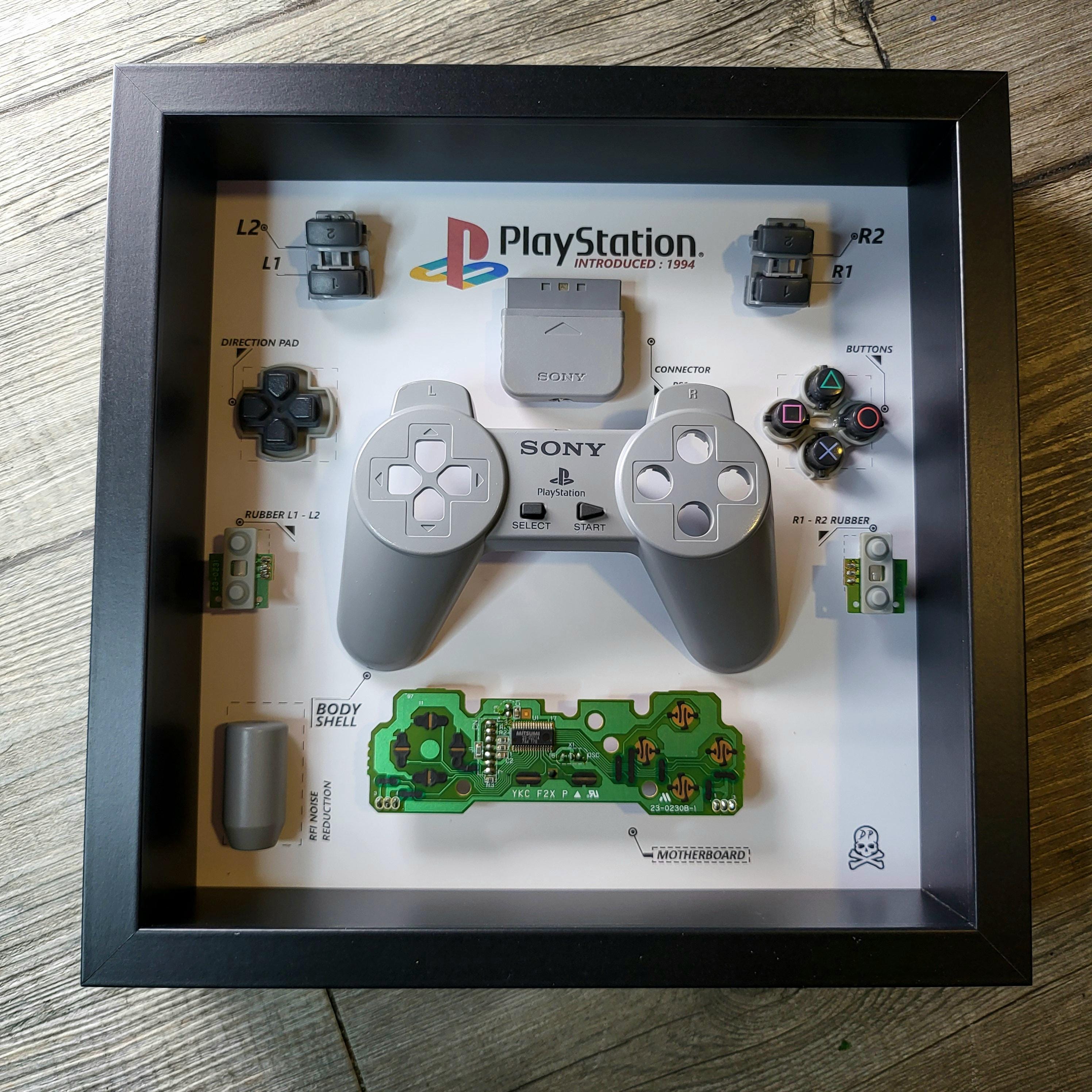 Ps1 Shadowbox Controller Display Frame Classic Retro Gaming Perfect for ...