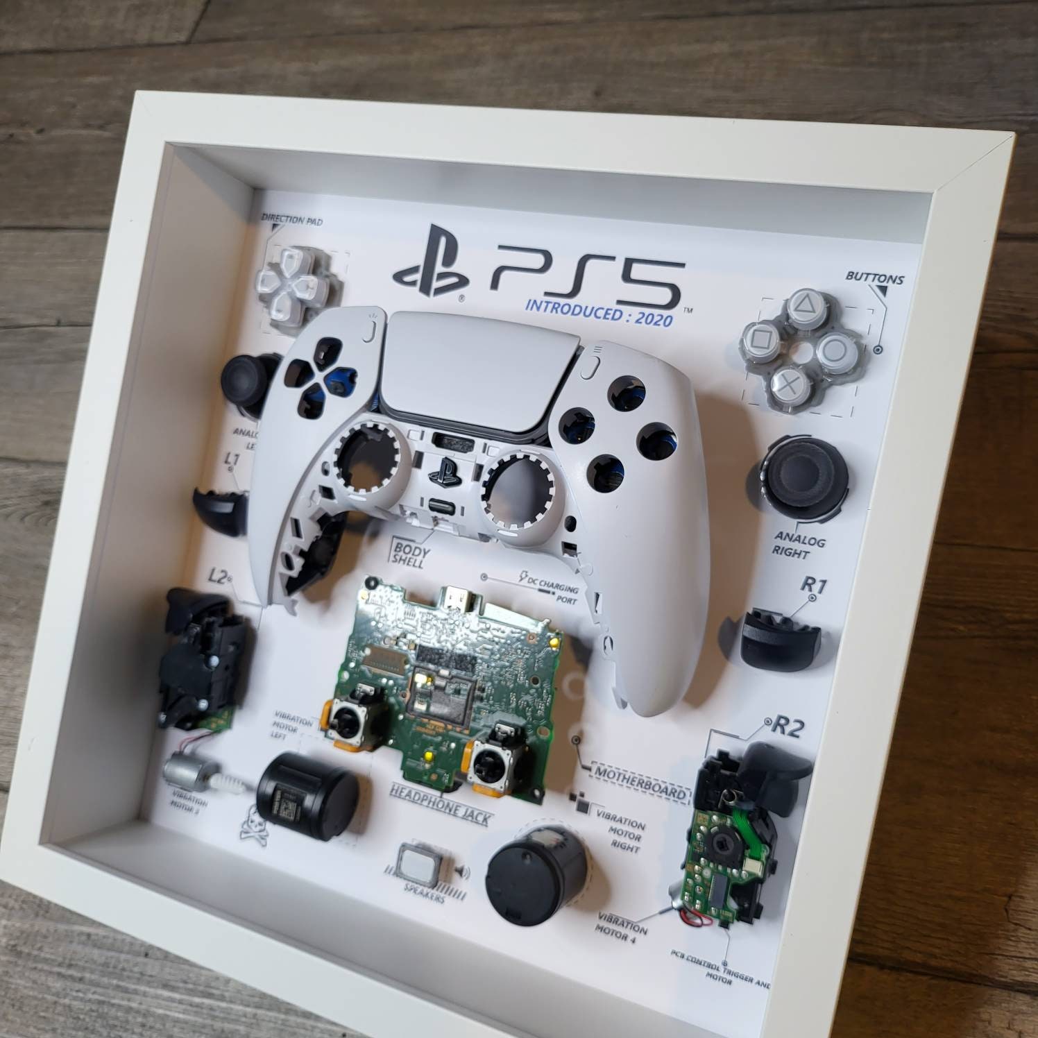 Ps5 Ps Playstation 5 Shadow Box Diorama Controller Smontato Di - Etsy ...