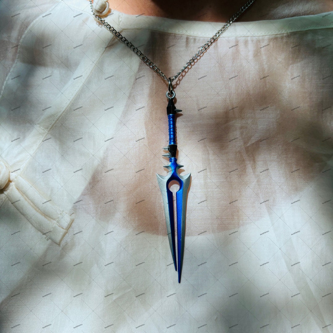 Thunderfury, Blessed Blade of the Windseeker Necklace Custom Handmade, Sword Necklace Handmade ...